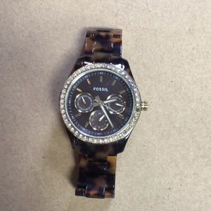 Fossil | Accessories | Tortoise Shell Fossil Watch | Poshmark
